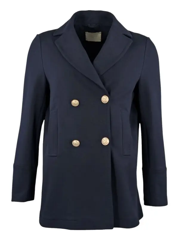 CIRCOLO 1901 Double-breasted Jacket - Black