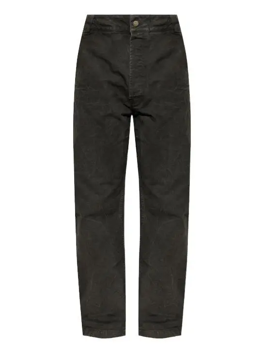Fear Of God Washed Utility Pants - Black