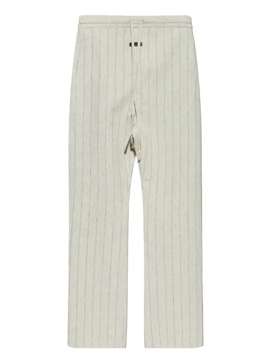 Fear Of God Pinstriped Trousers - White