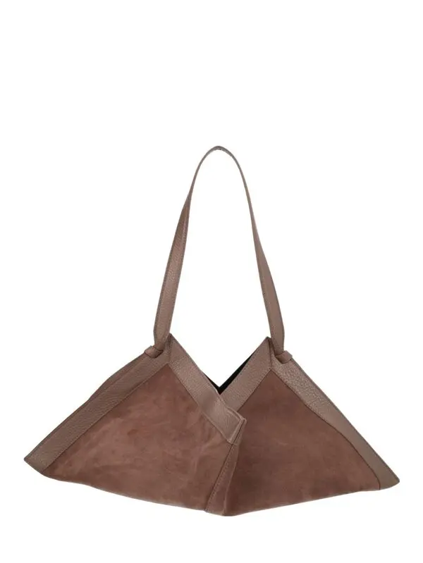 Yuzefi Top Handle Shoulder Bag - Green