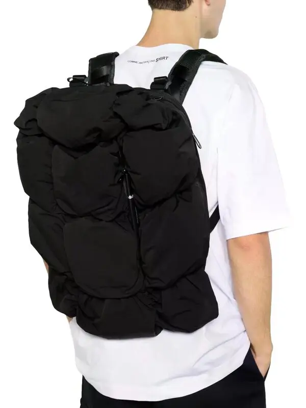 COTE&CIEL Draya Quilted Padded Backpack - Black