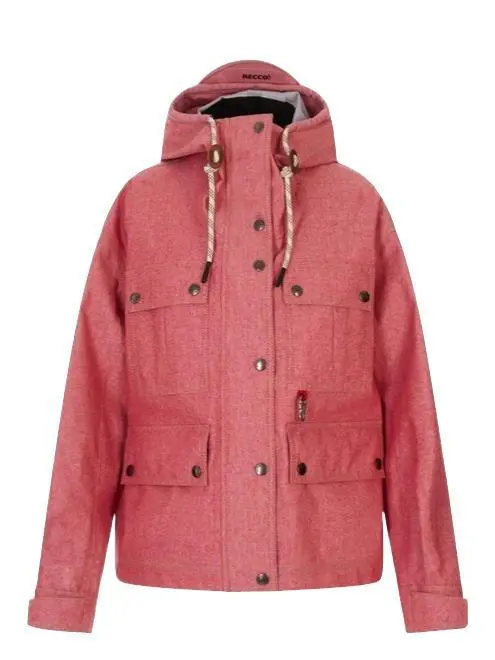 Moncler Beziers Chambray Field Jacket - Pink