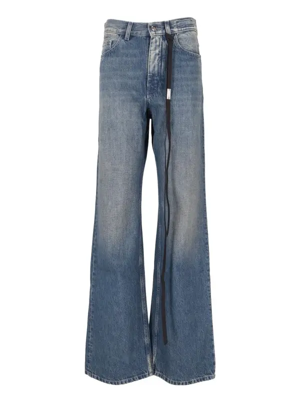 ANN DEMEULEMEESTER Genoveva Flared Jeans - Blue