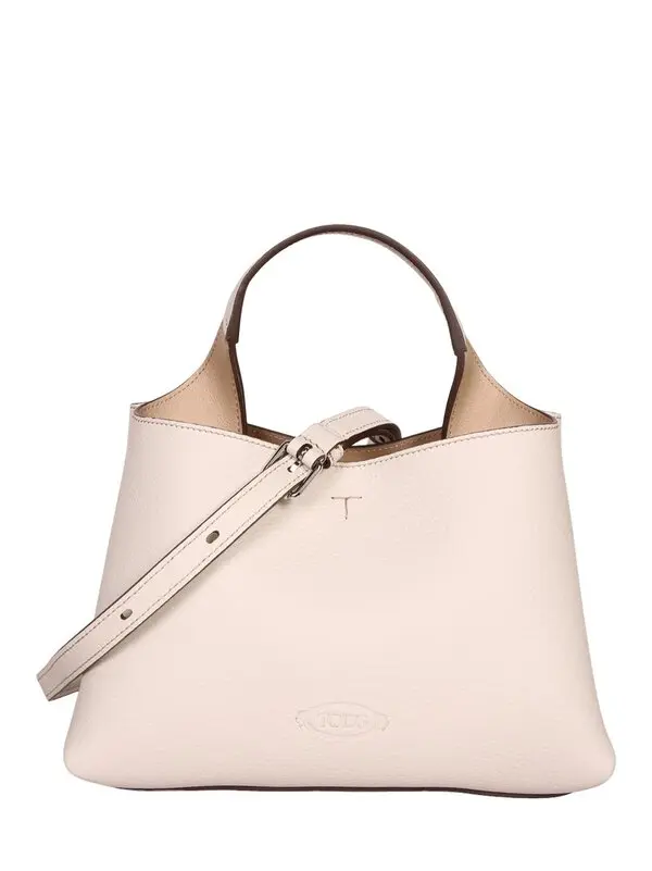 TOD'S Top Handle Shoulder Bag - Pink