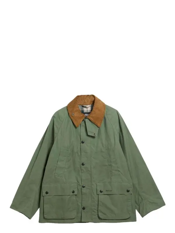 Barbour Oversized Bedale Casual Jacket - Winter Moss