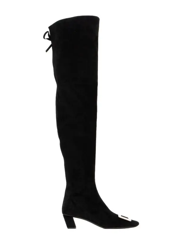ROGER VIVIER Over The Knee Boots - Black