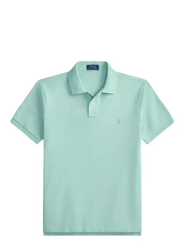 Ralph Lauren Polo Logo-embroidered Straight Hem Polo Shirt - Green