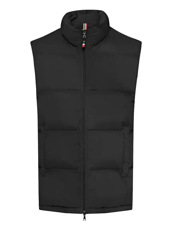 Orlebar Brown Malik Padded Gilet - Black