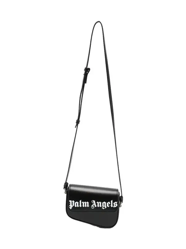 Palm Angels Crash Logo Mini Bag - Black