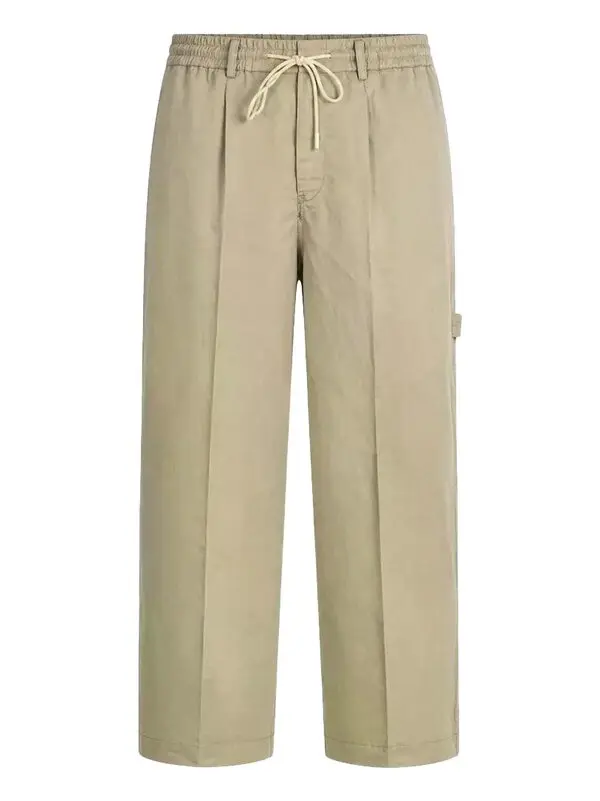 PT TORINO Cargo Pants With Drawstring Waist - Neutrals