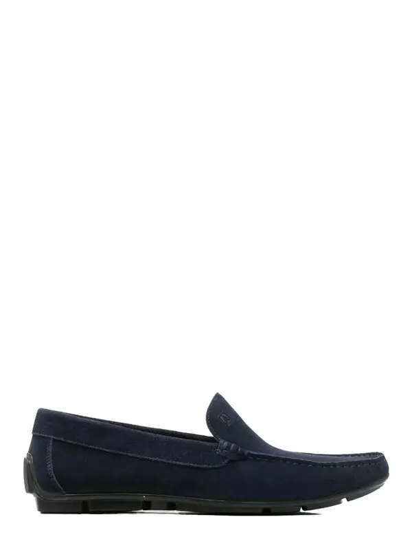 ALBERTO GOZZI Suede Loafers - Blue