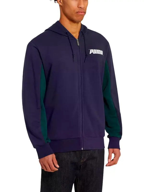 PUMA Rebel Zip-up Hoodie - Blue