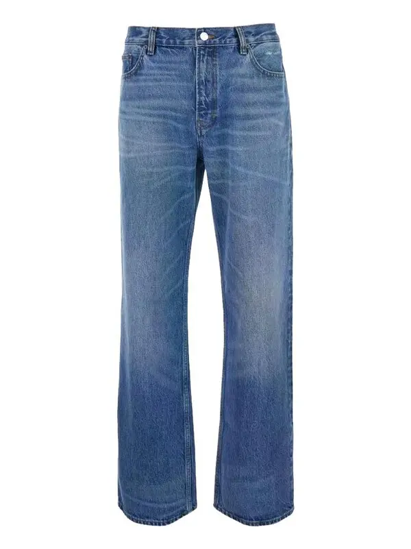 FRAME Faded Relaxed Jeans - Blue
