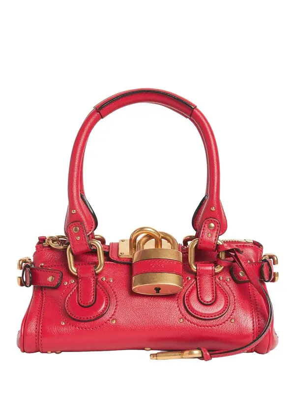 Chloé Small Paddington Top-handle Bag - Red