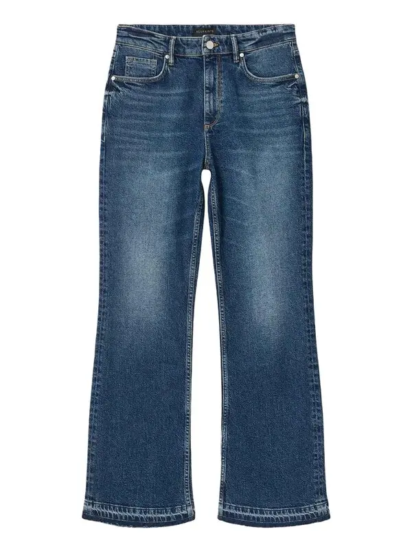 ALLSAINTS Fable Bootcut Jeans - Blue