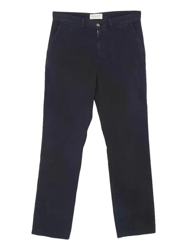 Gant Seersucker Texture Trousers - Blue