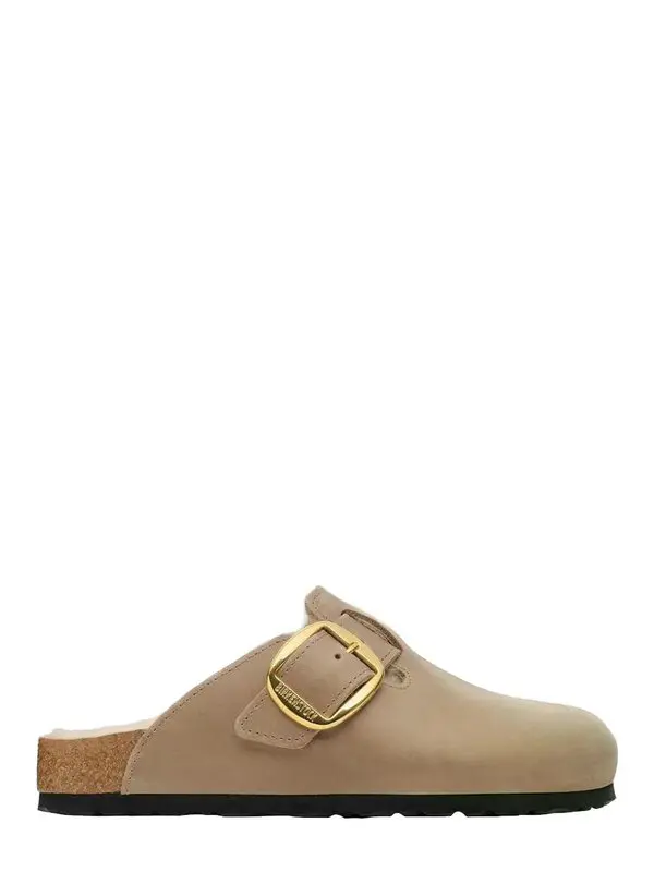 BIRKENSTOCK Boston Big Buckle Mules - Neutrals