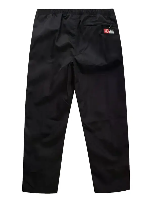 JORDAN Logo-detail Trousers - Black