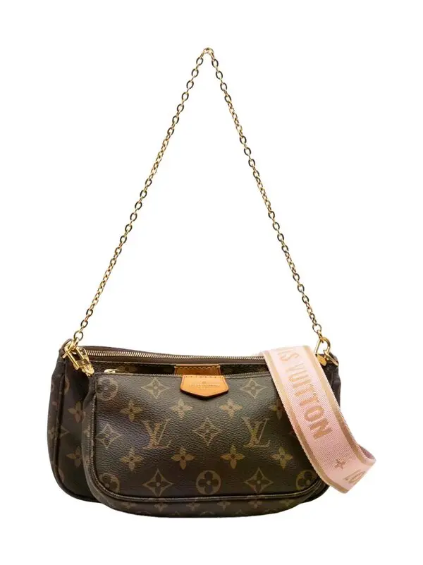 LOUIS VUITTON Monogram Multi Pochette Accessoires - Brown
