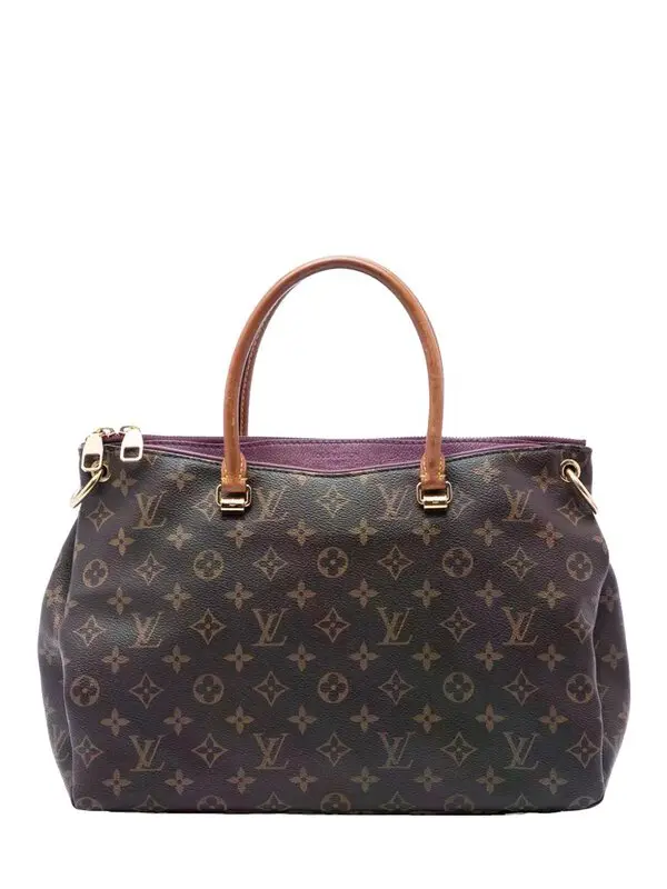 LOUIS VUITTON Monogram Pallas Mm Satchel - Brown