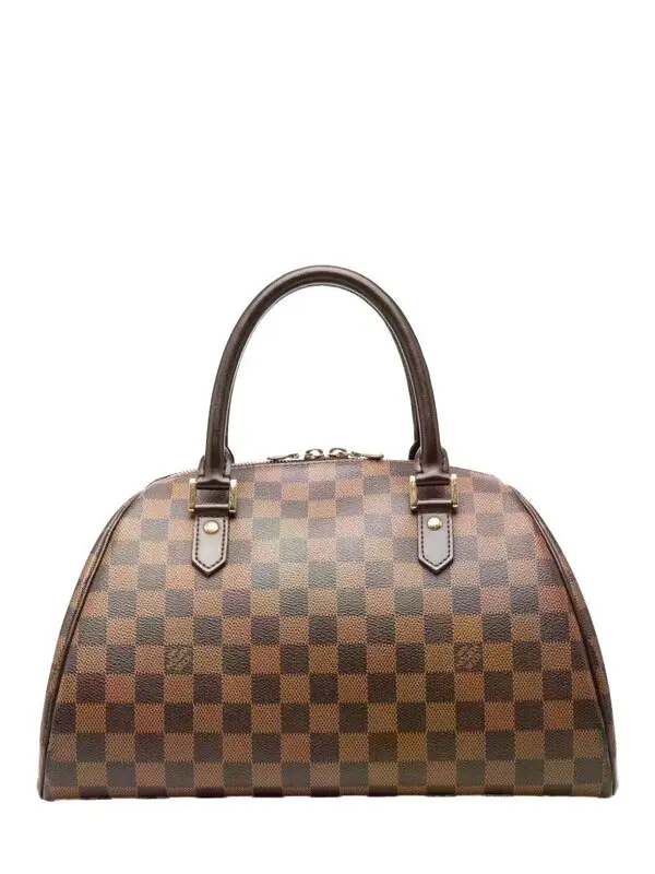 LOUIS VUITTON Damier Ebene Ribera Mm Handbag - Brown