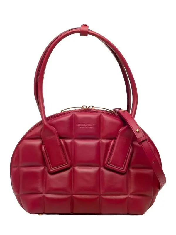 Bottega Veneta Small Padded Bv Swoop Bag - Red