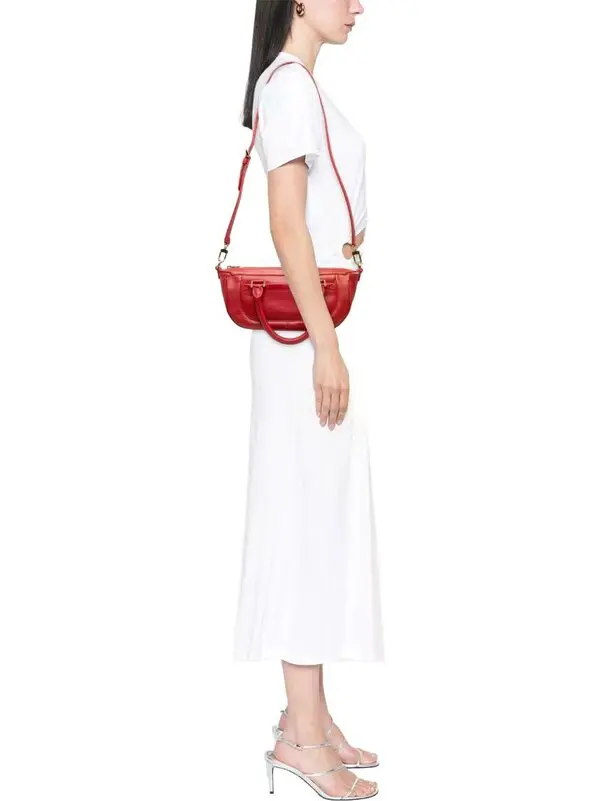 LOUIS VUITTON Epi Dhanura Pm Satchel - Red
