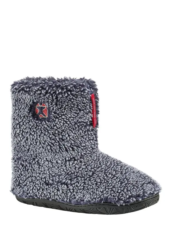 BEDROOM ATHLETICS Recycled Sherpa Slipper Boot - Blue