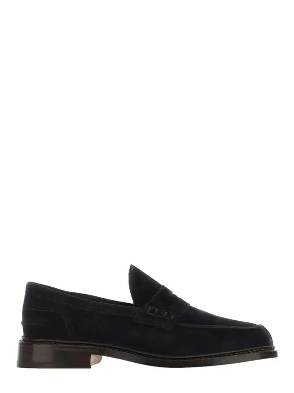 TRICKER'S Adam Almond-toe Loafers - Black
