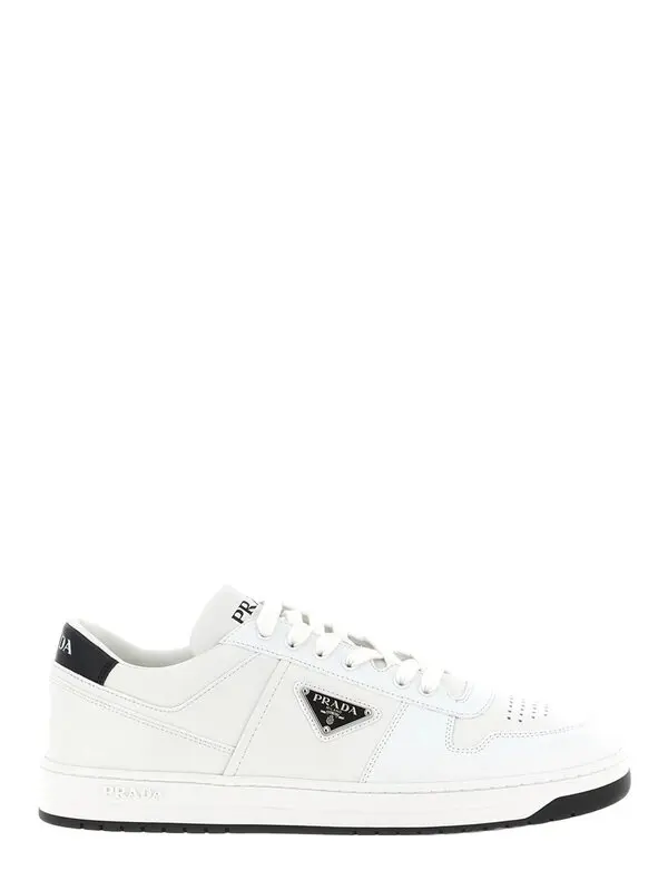 Prada Downtown Lace-up Sneakers - White