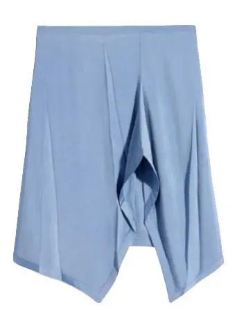 LEMAIRE Pleated Asymmetrical Skirt - Horizon