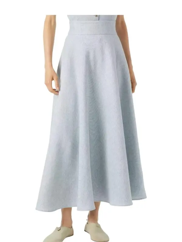Loro Piana Amely Skirt - Gray