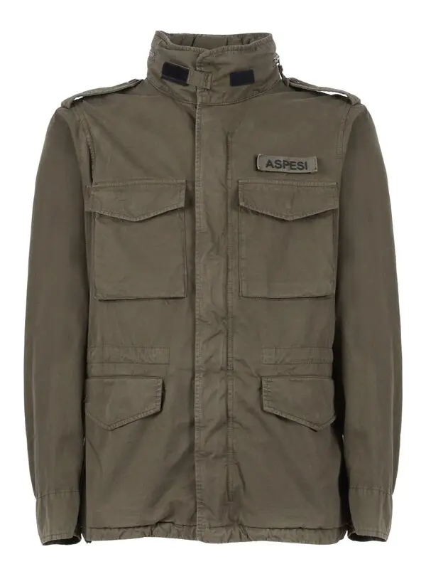 Aspesi Workwear Pocket Casual Jacket - Green