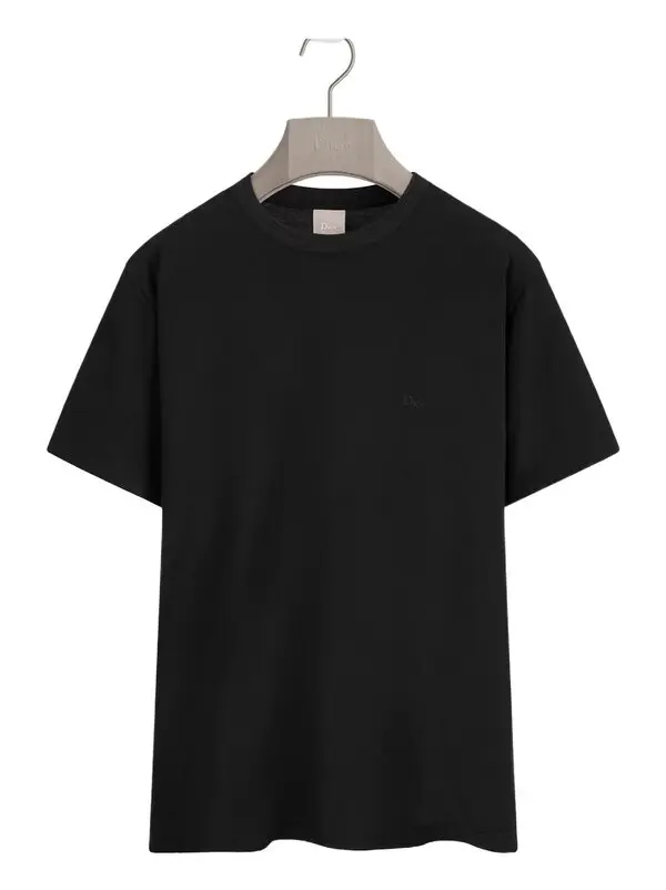 Dior T-shirt With Embroidery, Relaxed Fit - Black