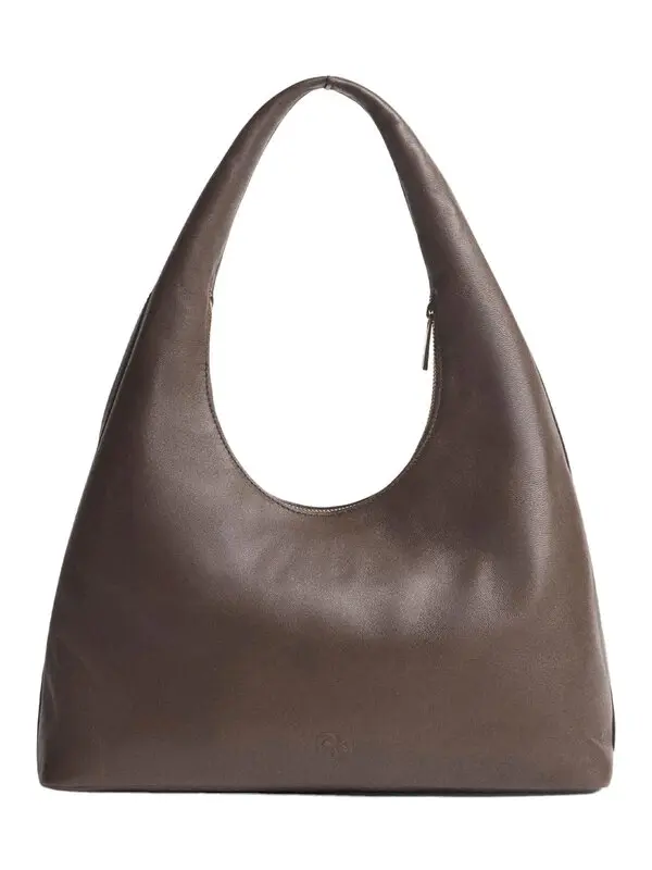REFORMATION Willow Shoulder Bag - Brown
