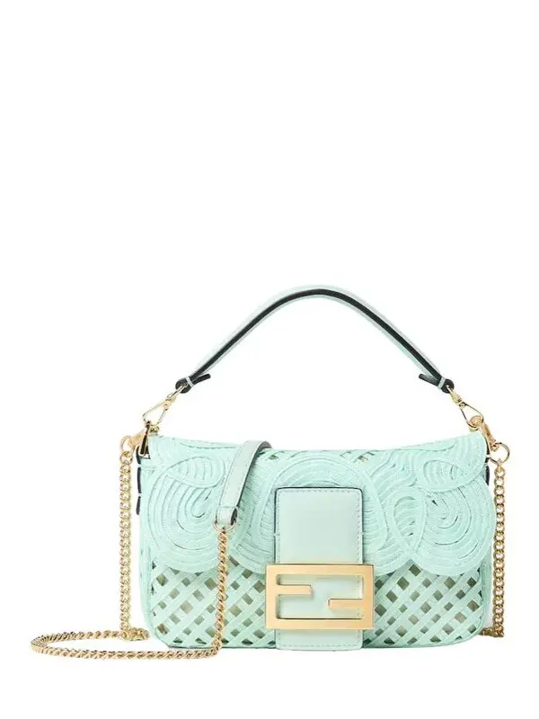 Fendi Baguette Mini - Light Green