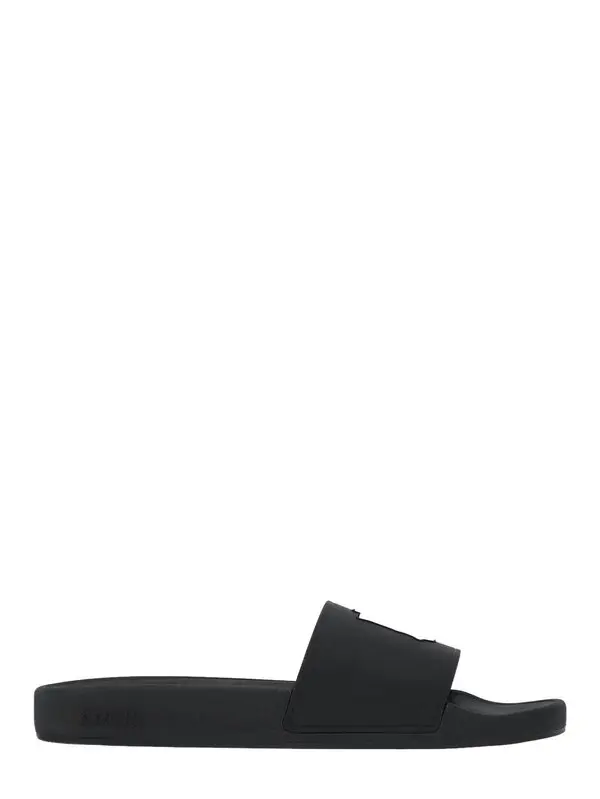 Amiri Ma Logo Flip Flops - Black