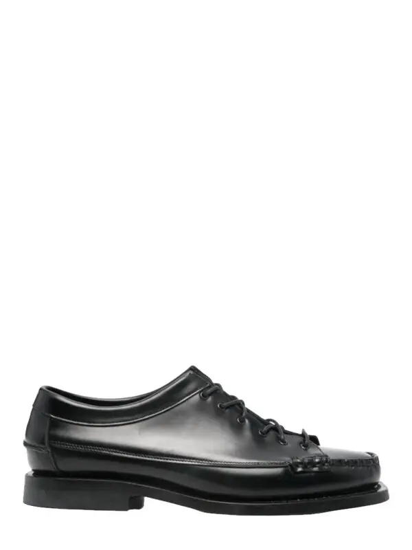 Hereu Lace-up Derby Shoes - Black