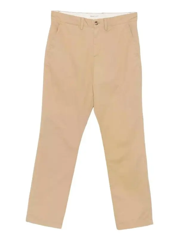 Gant Belt-loop Pocket Trousers - Neutrals
