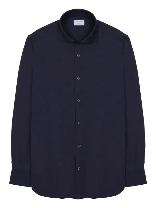 ARCHIVIUM BE UPDATED Camicia In Tessuto Tecnico - Blue