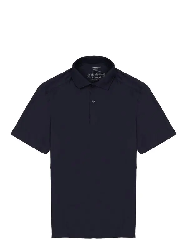 ARCHIVIUM BE UPDATED Polo A Manica Corta - Blue