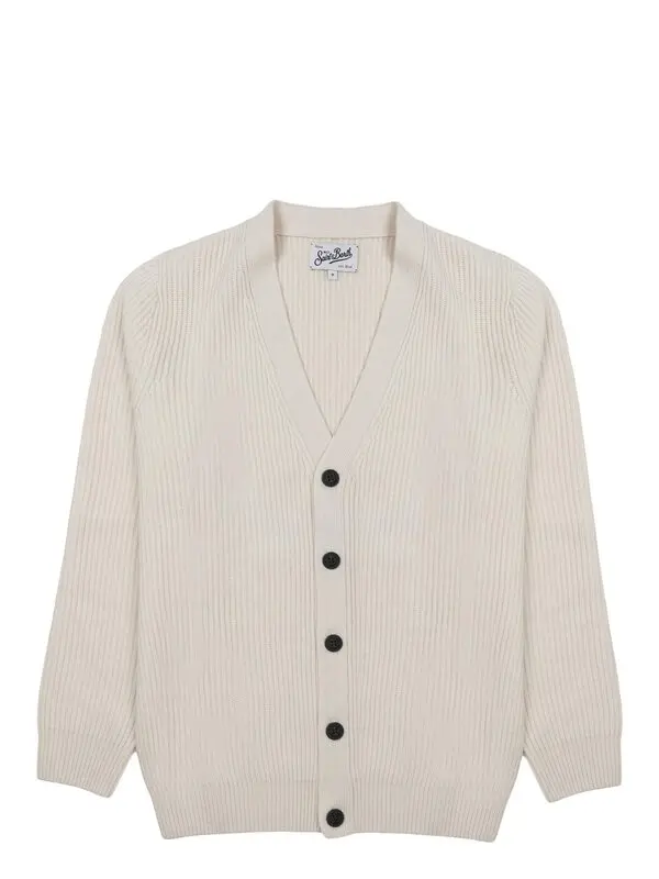 MC2 SAINT BARTH Cardigan - Beige