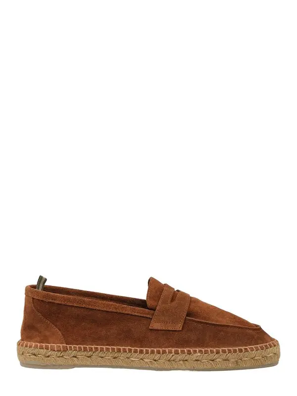 CastaÑer Espadrille 'nacho T 186' Suede Loafers - Buff