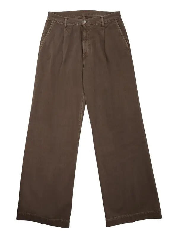 NINE:INTHE:MORNING Nine:in:the:morning Wide Leg Jeans - Brown