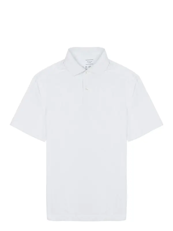 ARCHIVIUM BE UPDATED Polo A Manica Corta - White
