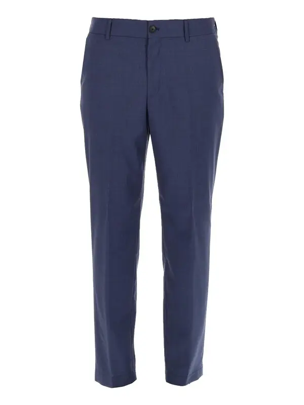 BOSS Tailored Tapered Fit Trousers - Blue