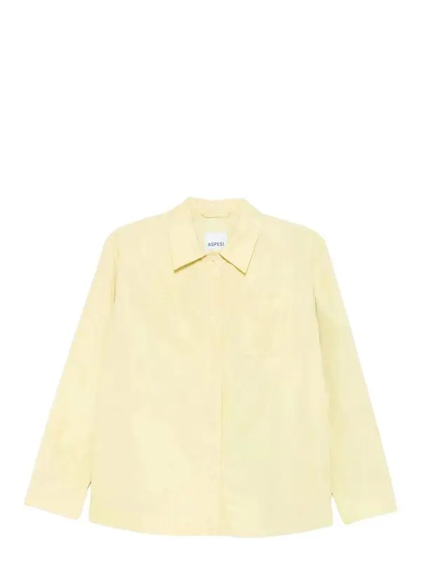 Aspesi Chest Pocket Snap-button Jacket - Yellow