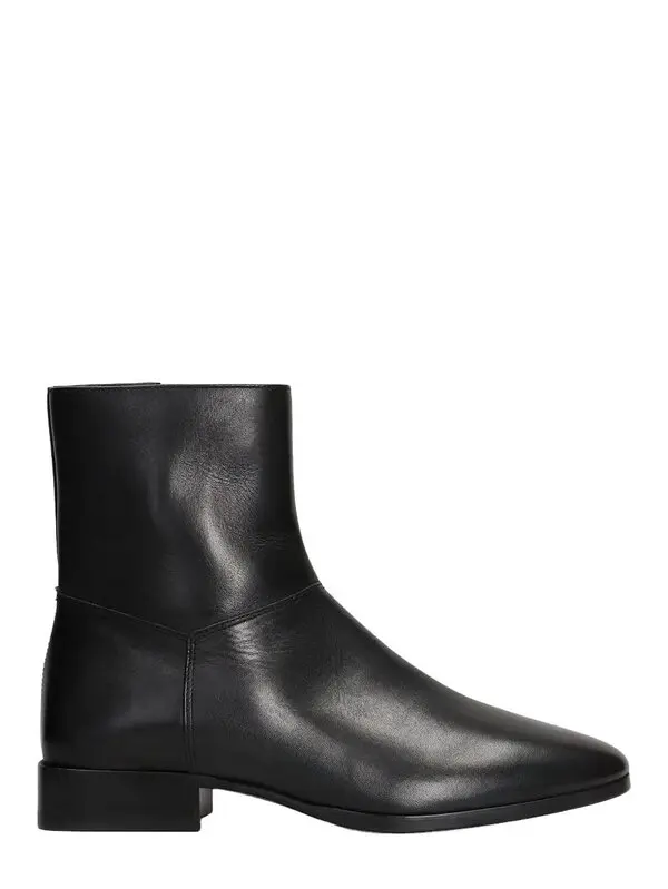 Fear Of God Side-zip Leather Ankle Boots - Black