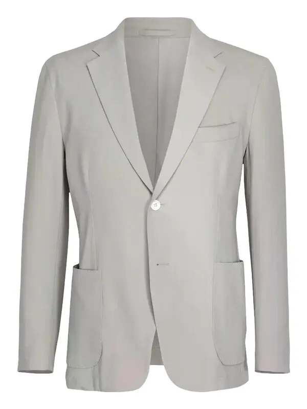Marco Pescarolo Single-breasted Blazer - Grey