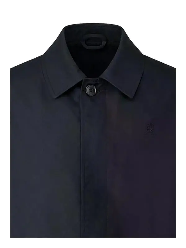 Adidas Buttoned Coat - Black